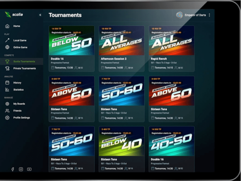 Automatic dart scoring system | Scolia